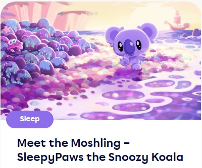 Moshi perfectly supports sleep. – Digital Library
